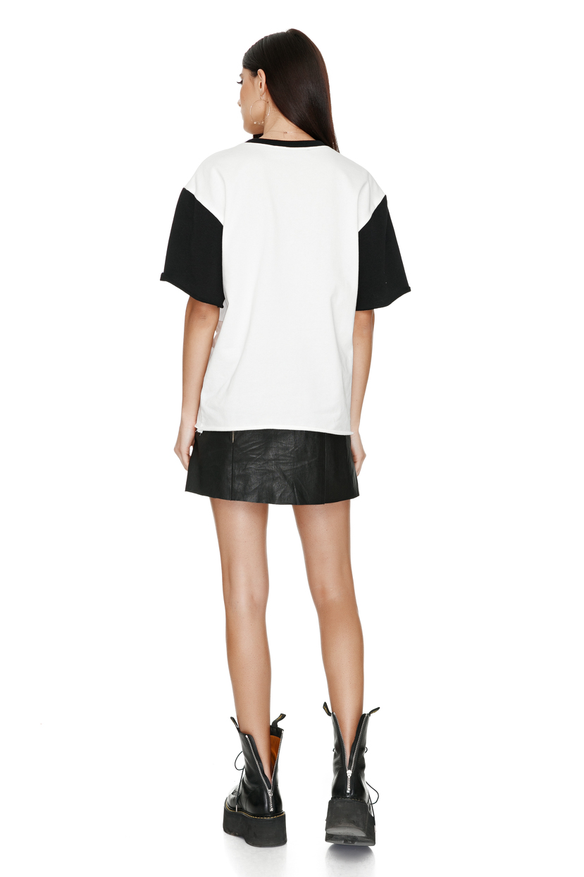 Multicolor Cotton T Shirt Pnk Casual